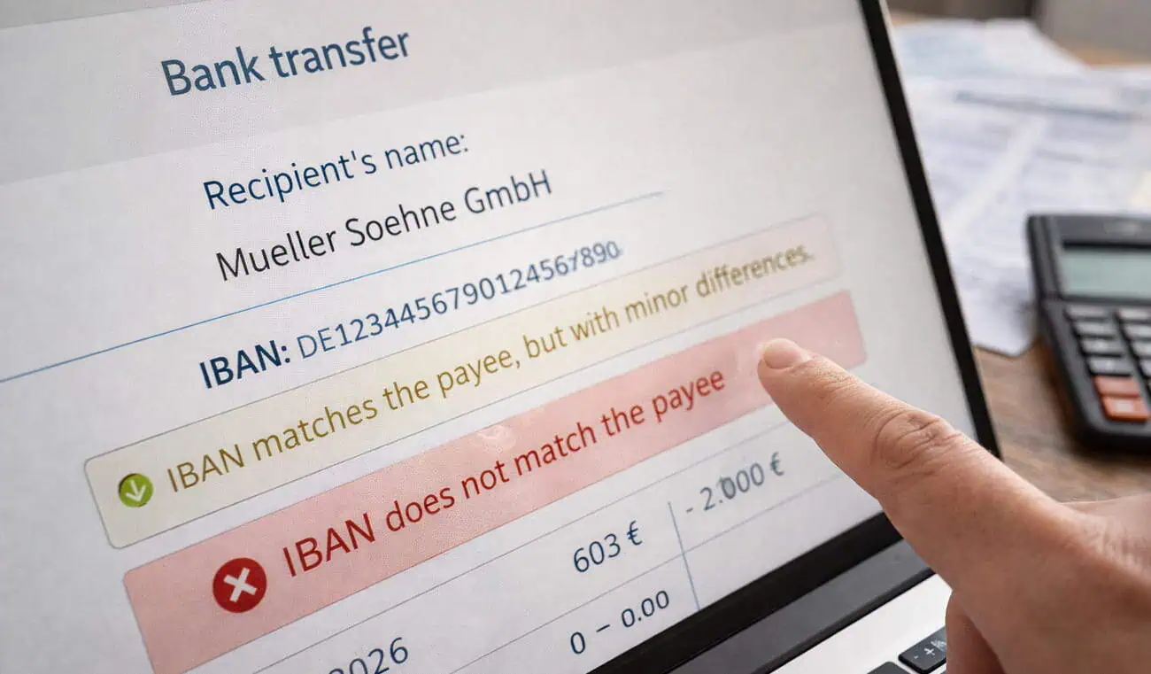 FRADECO - Verification of Payee (VoP)